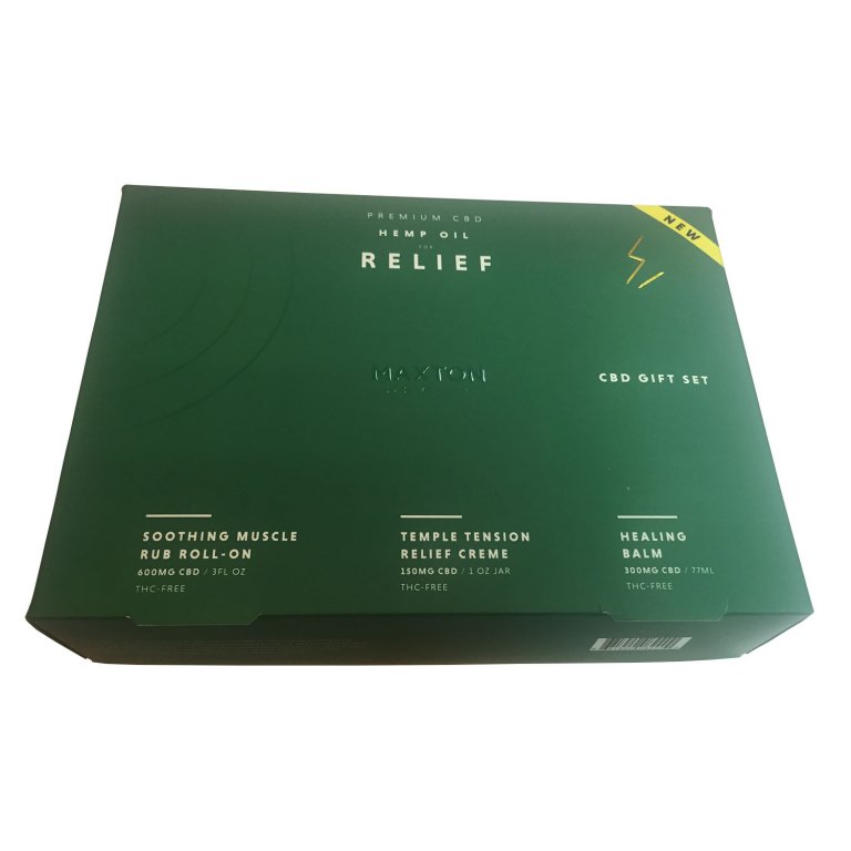 Custom Lift Off Lid Cardboard Box With Insert For CBD Gift Se